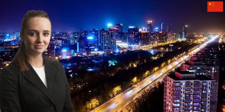 Victoria Gillet, stagiaire au Crown Plaza Beijing Lido, Pékin - CMH